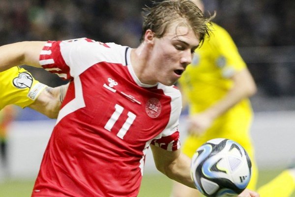 Landsholdets nye bomber: Odds på Rasmus Højlund